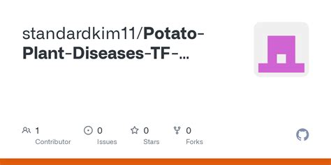GitHub Standardkim11 Potato Plant Diseases TF Classifier With Python