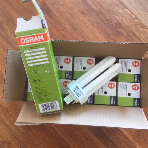 Ampoules OSRAM Dulux (boite de 10) | NuméroBis - Matériauthèque de la ...