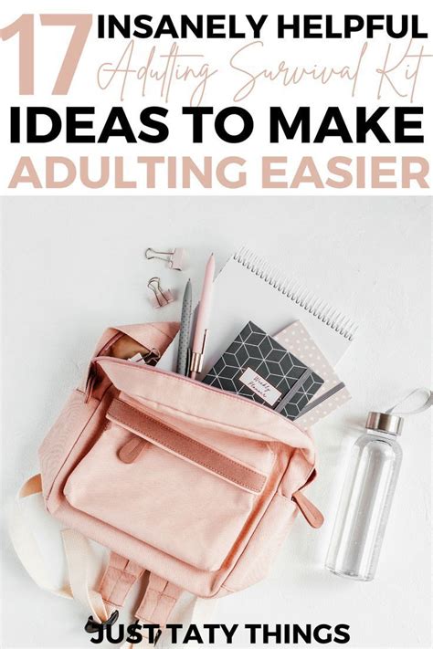 17 Insanely Helpful Adulting Survival Kit Ideas College Survival Kit