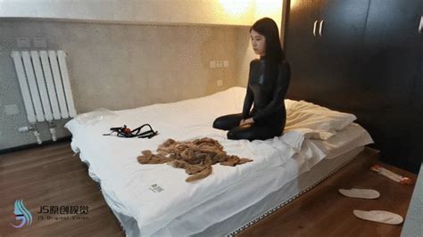 black gel coat girl s pantyhose bundle chinese celebrity model xiao leng chinese js original