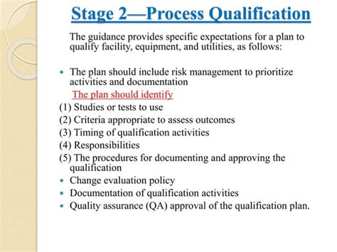 Lifecycle Approach To Process Validationpptx