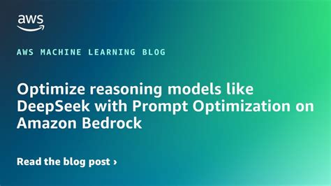 Optimize Reasoning Models Like Deepseek With Prompt Optimization On