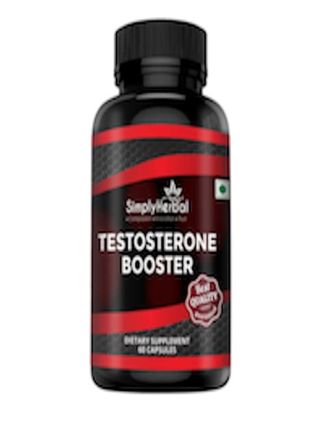 Buy Simply Herbal Testosterone Booster Supplement 60 Capsules Sexual Health Supplements For