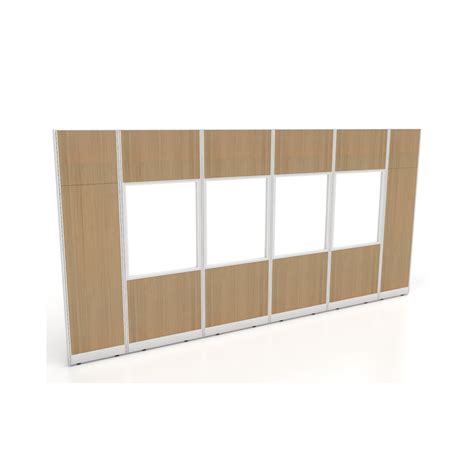 Wall System Wood And Glass Furnitech