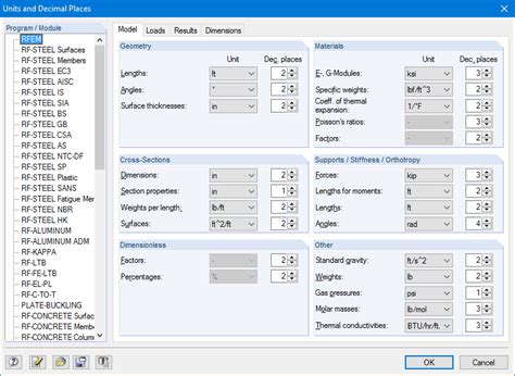 Structural Fea Software Rfem 5 Interface