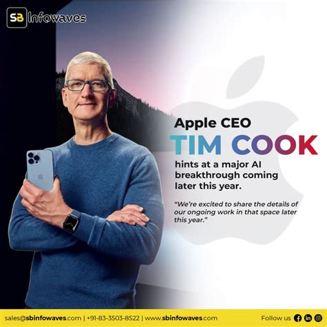 Sb Infowaves On Linkedin Ai Artificalintelligence Ai Apple