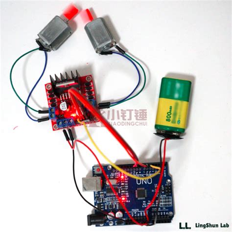 如何用arduino控制直流电机马达？ 小钉锤创客