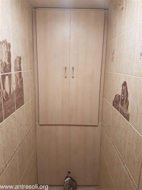 Сантехнический шкафчик в туалет 80 фото