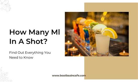 How Many Ml In A Shot Find Out Everything You Need To Know BoatBasinCafe
