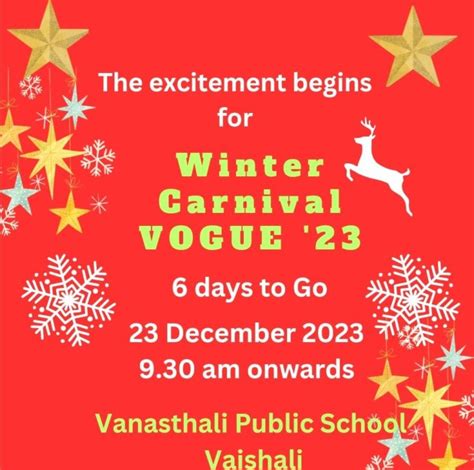 monika verma on linkedin preparation for winter carnival in vps vaishali