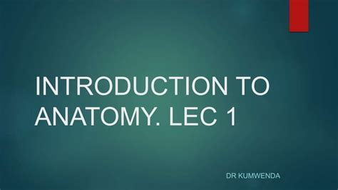 Introduction To Anatomy And Physiology Ppt Ppt