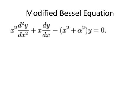 ppt bessel functions powerpoint presentation id 2865857