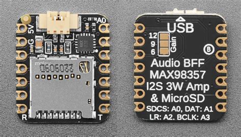 Pinouts Adafruit Audio Bff Adafruit Learning System