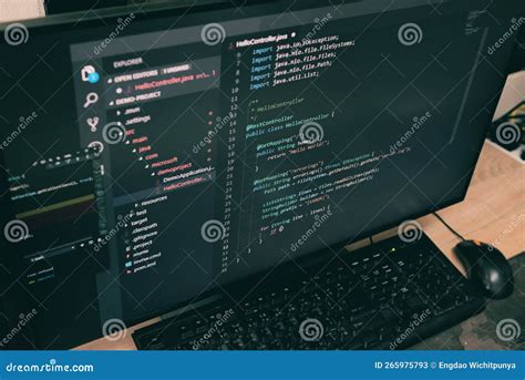 Coder Programmers Working In Office Programmer Analyst Writing Code