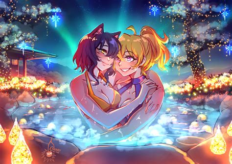 Yang X Blake Hotsprings By Cherryinthesun On Deviantart