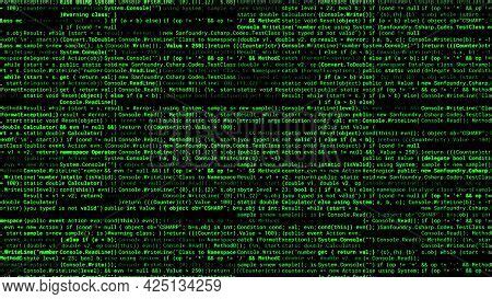 Program Code Matrix On Image Photo Free Trial Bigstock