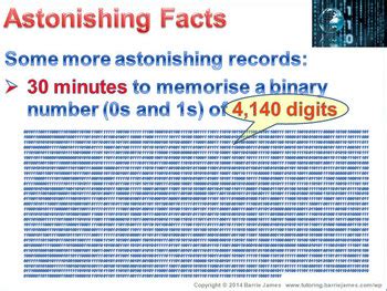 Memory Strategies Numbers By Barrie James TpT