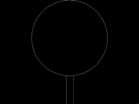 Tree In Elevation Silhouette In Autocad Cad 11 24 Kb Bibliocad