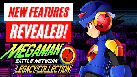 Mega Man Battle Network Legacy Collection New Features Reveal Gameplay Trailer News Youtube