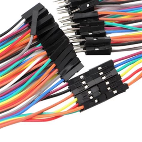 Шлейф из 40 проводов "папа-мама" для Arduino