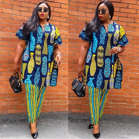 Pin By Eddah Mwangi On Eddahs Kitenges Ankara Trousers And Top For