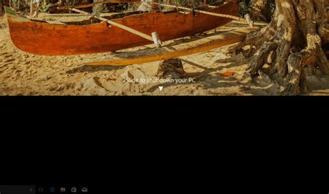 Slide To Shutdown Can Be Used To Shutdown Windows