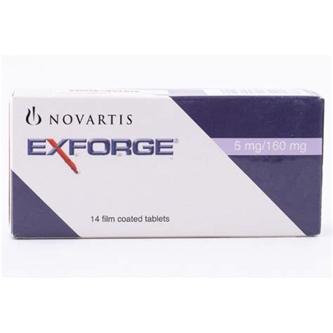 Exforge Tablet 5160 Mg 28 Pc Kulud Pharmacy