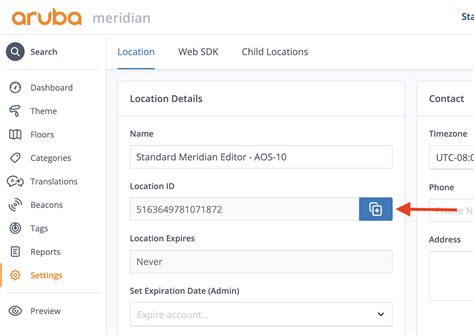 Arubaos 10 Meridian Beacons Management And Asset Tracking Configuration Guide Meridian