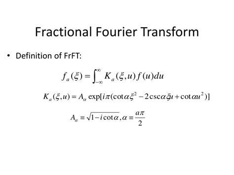 Ppt An Improved Hurst Parameter Estimator Based On Fractional Fourier Transform Powerpoint