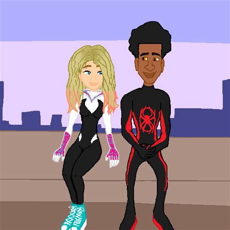 Gwen Stacy And Miles Morales Spend More Time Friends Together Begin