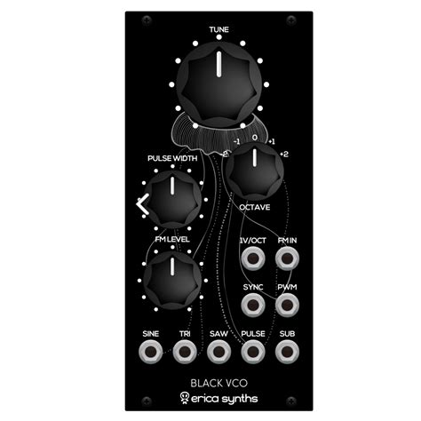 Erica Synths Black Vco Animato Audio