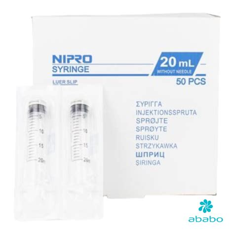 Comprar Jeringa Nipro De 3 Cuerpos Al Mejor Precio Ababo