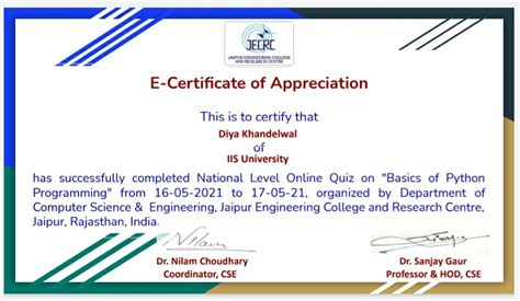 Diya Khandelwal On Linkedin Pythonprogramming Learning