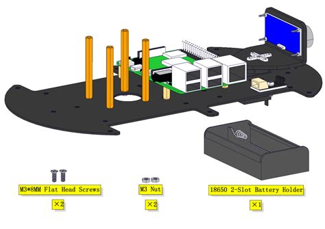 1assembley Tutorial — Raspberry Pi Smart Car Documentation