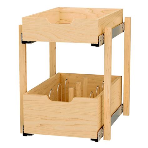 REV A SHELF INC X Pilaster Kit For Base With Tall And Standard Drawer Box
