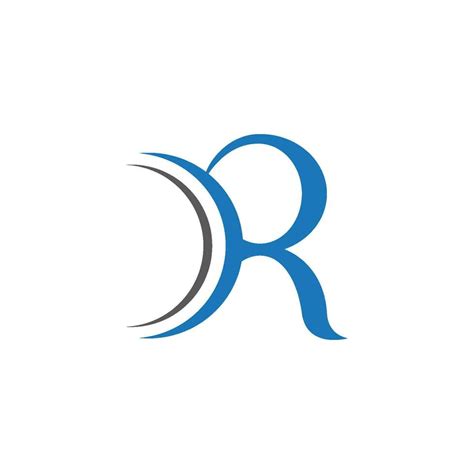 R Letter Arrow Vector Illustration Icon Vector Art At Vecteezy