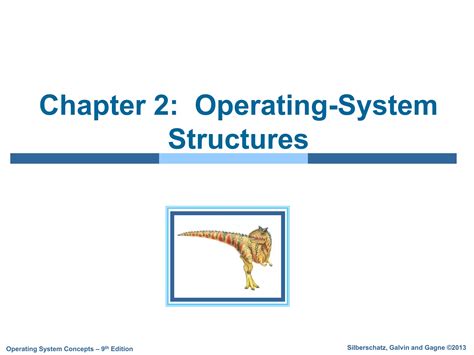 Operating System Unit I Operating System Structures Ppt