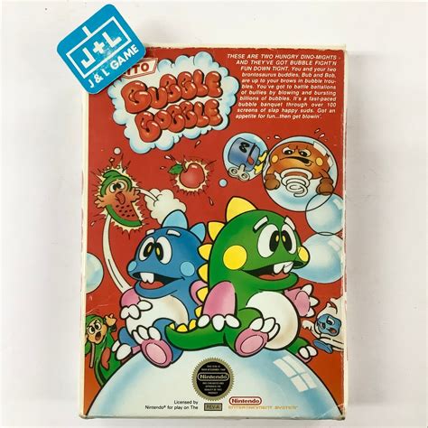 Bubble Bobble Nes Nintendo Entertainment System Pre Owned Jandl Game Bubble Bobble Nes Nintendo Entertainment System Pre Owned Jandl Game