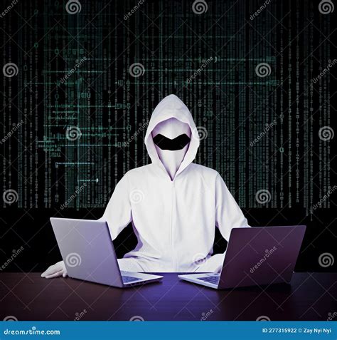 Modernized Hacker With Hoodie Concept Of Dark Web Cybercrime Cyberattack Ai Generated Image