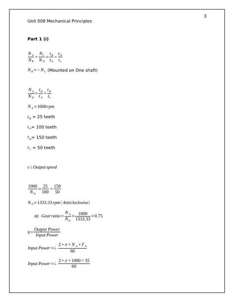 Mechanical Principles Desklib