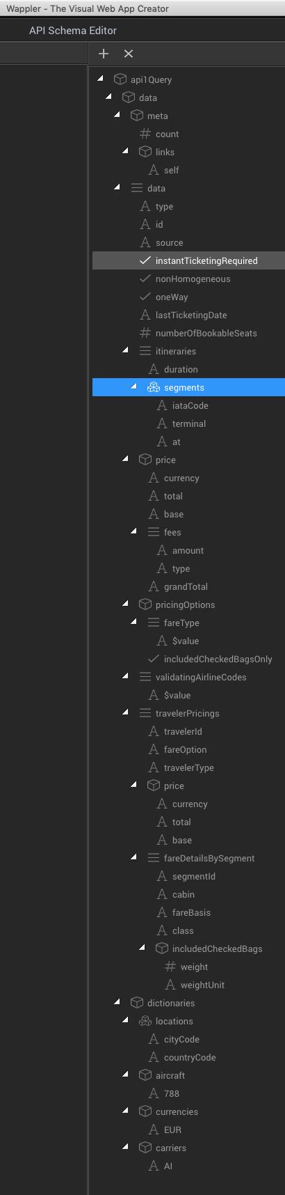 Can I Add My Own Custom Schema If Wappler Is Not Fetching It Correctly Wappler General