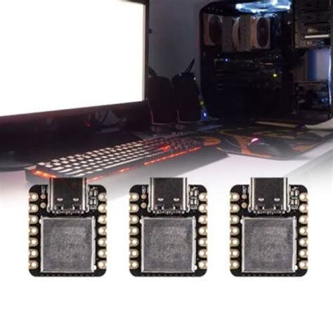 3pcs Seeeduino Xiao Microcontroller Cortex M0 Samd21 Chip Development Board Ebay