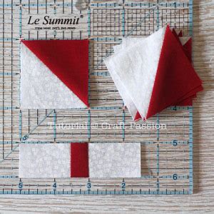 How To Sew Tree Quilt Block With HST Craft Passion