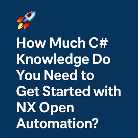Nxopen Csharp Automation Cadautomation Siemensnx Engineeringtools