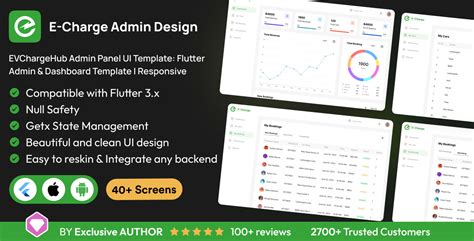 Evchargehub Admin Panel Ui Template Flutter Admin And Dashboard Template Responsive