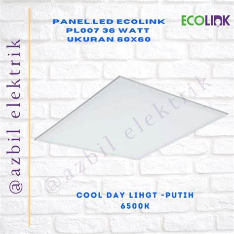 Jual Lampu Panel Led Ecolink Pl Watt Ukuran X Klip Panel Kota Tangerang Selatan