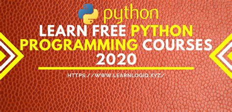Learn Python Programming From Free Courses By Learn Logiq Medium