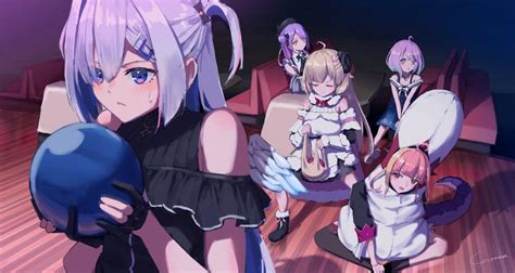 Tokoyami Towa Amane Kanata Kiryu Coco Tsunomaki Watame And Himemori Luna Hololive And