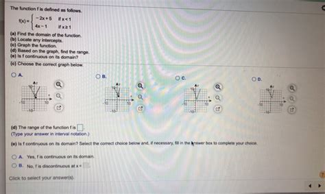 solved the function fis defined as follows 2x 5 x flex 1