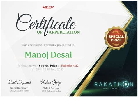 Manoj Desai On Linkedin Rakathon22 Rakathon22 Rakuten Hackathon